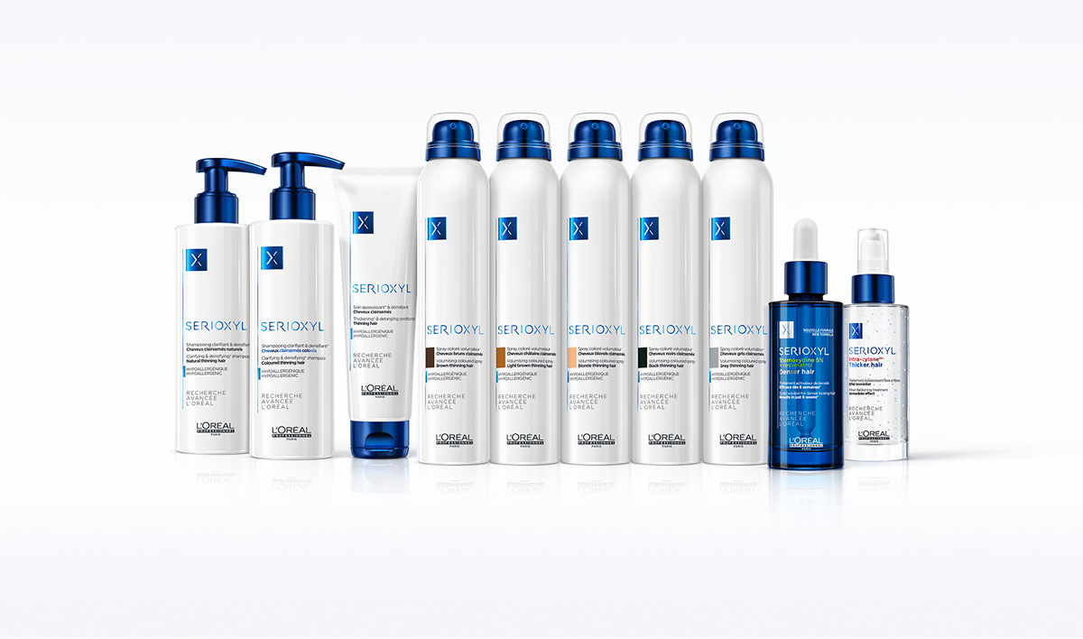 SERIOXYL denser hair serum L'Oréal Professionnel, Tratamientos ...